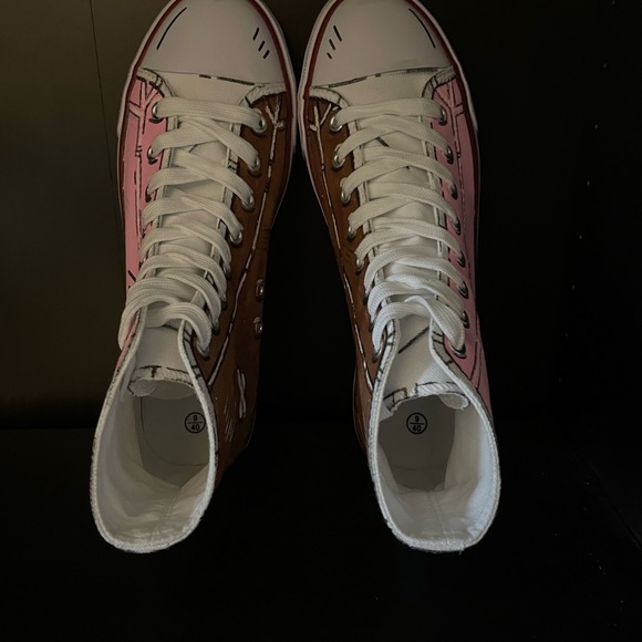 Converse | Shoes | Borderlands Cel Shaded Tiny Tina Bunny Painted ...